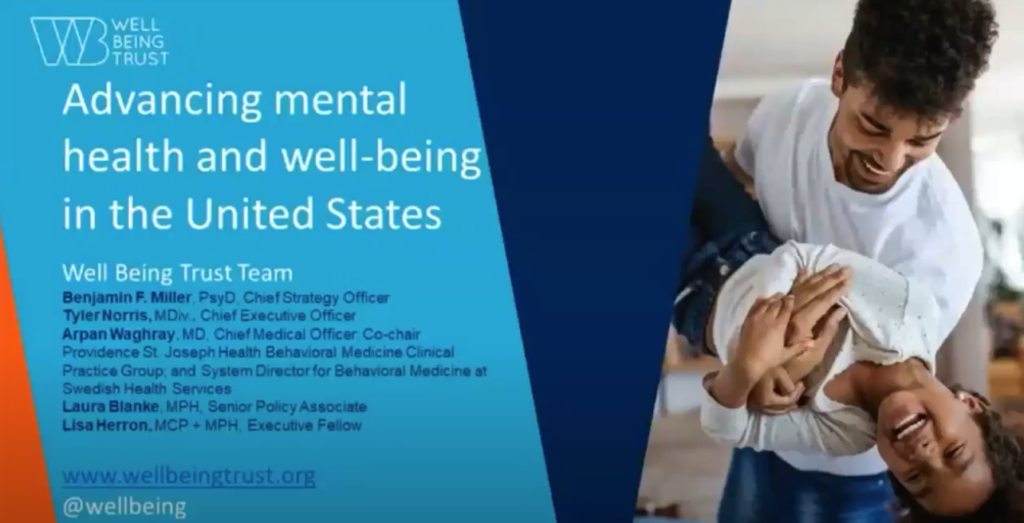 Webinars - Well Being Trust