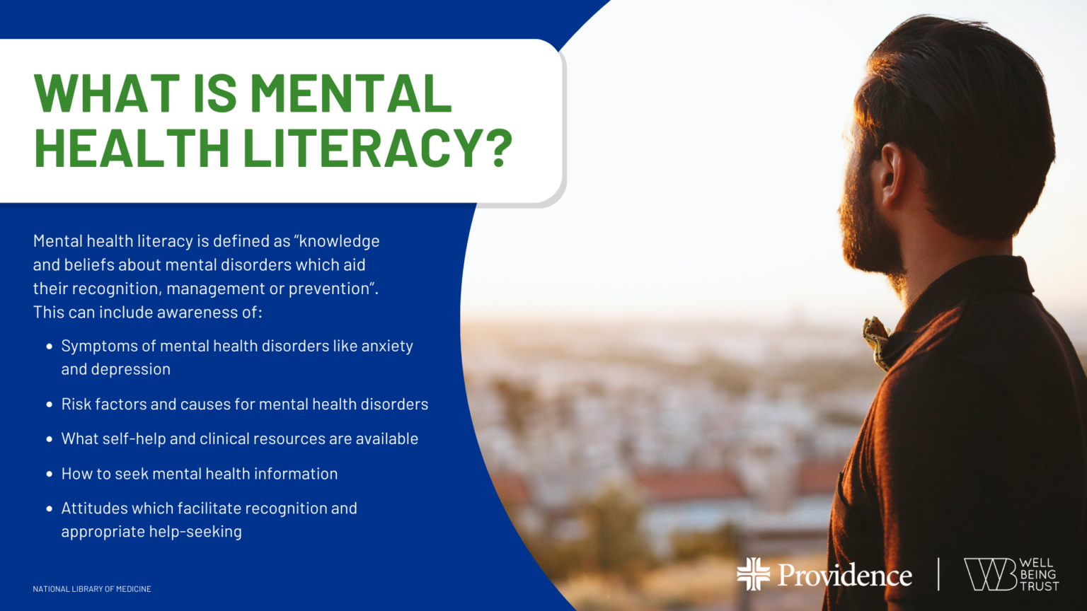 The Importance and Impact of Mental Health Literacy - Well Being Trust